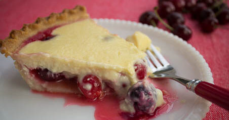 Sour Cherry Cheese Pie | Stories | PBS Food